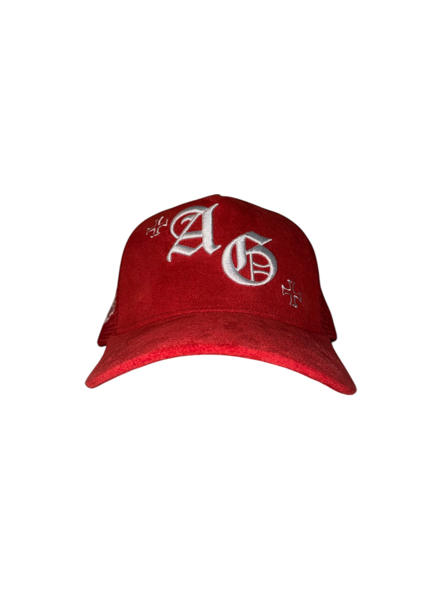 AG Suede Trucker Hat – Amongst Gods